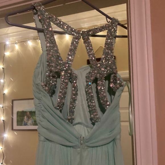 Jodi Kristopher | Dresses | Jodi Kristopher Mint Green Prom Dress Size ...